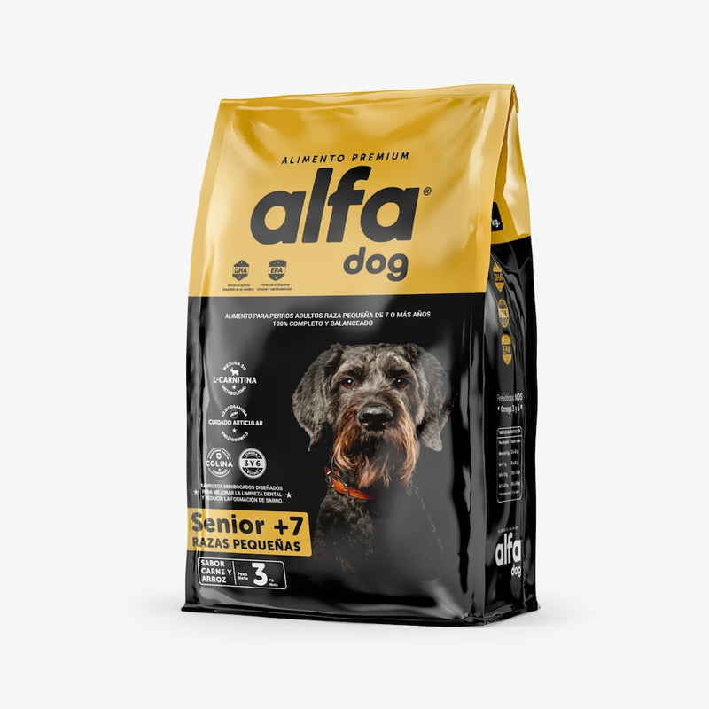 Alfa Dog Premium Senior Razas Pequeñas