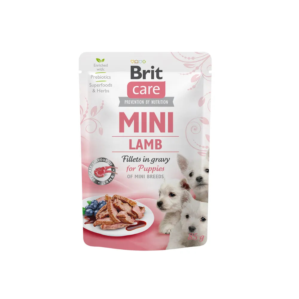 Brit Care Mini Puppy Lamb Fillets in Gravy 85 g | Petvet.cl – petvet.cl