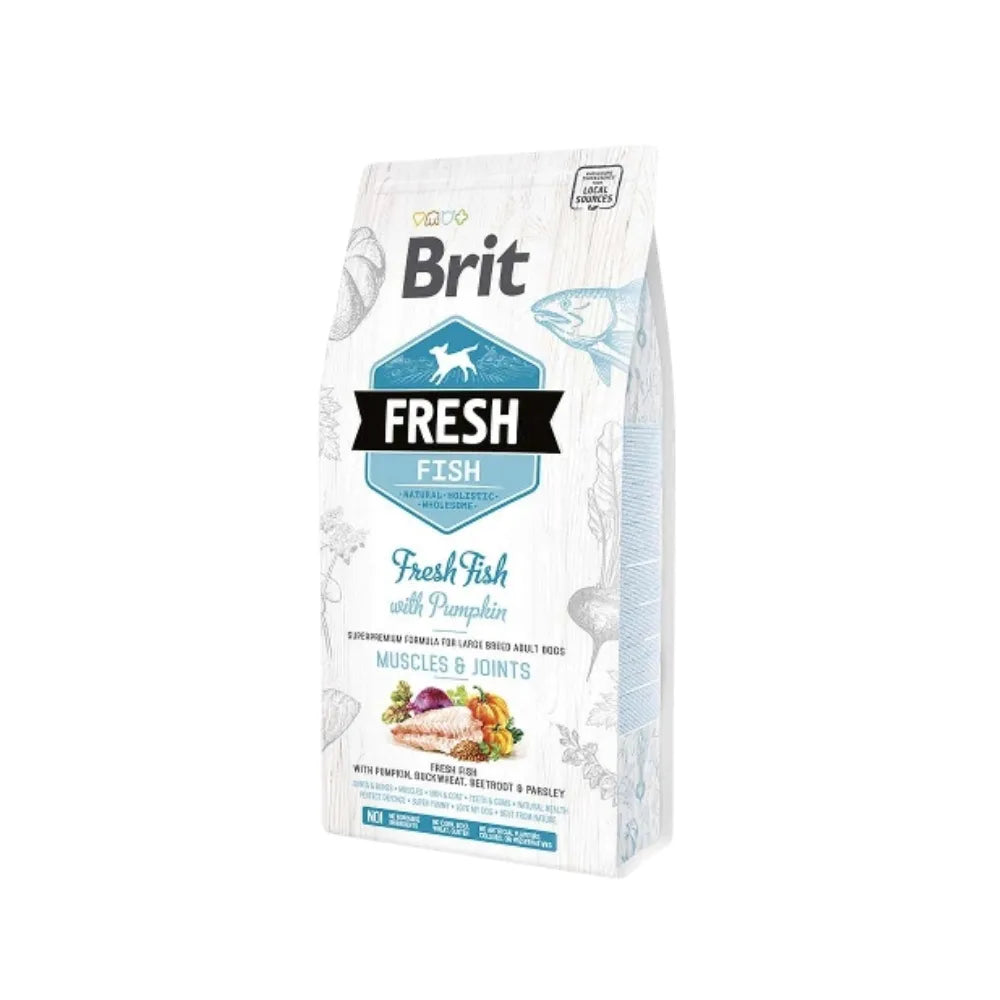 Brit Fresh Fish with Pumpkin Adult Large 12 kg | Petvet.cl – petvet.cl