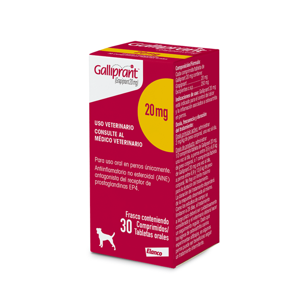 Galliprant 20 Mg 30 Comprimidos – petvet.cl
