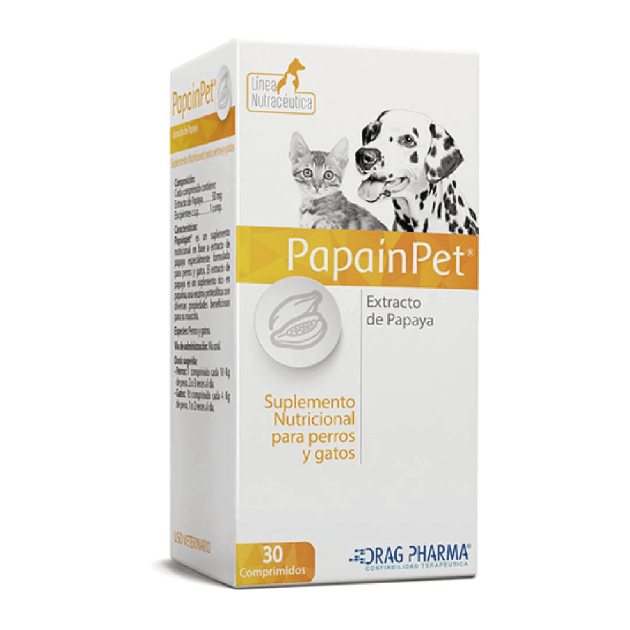 Papainpet 30 Comprimidos – petvet.cl