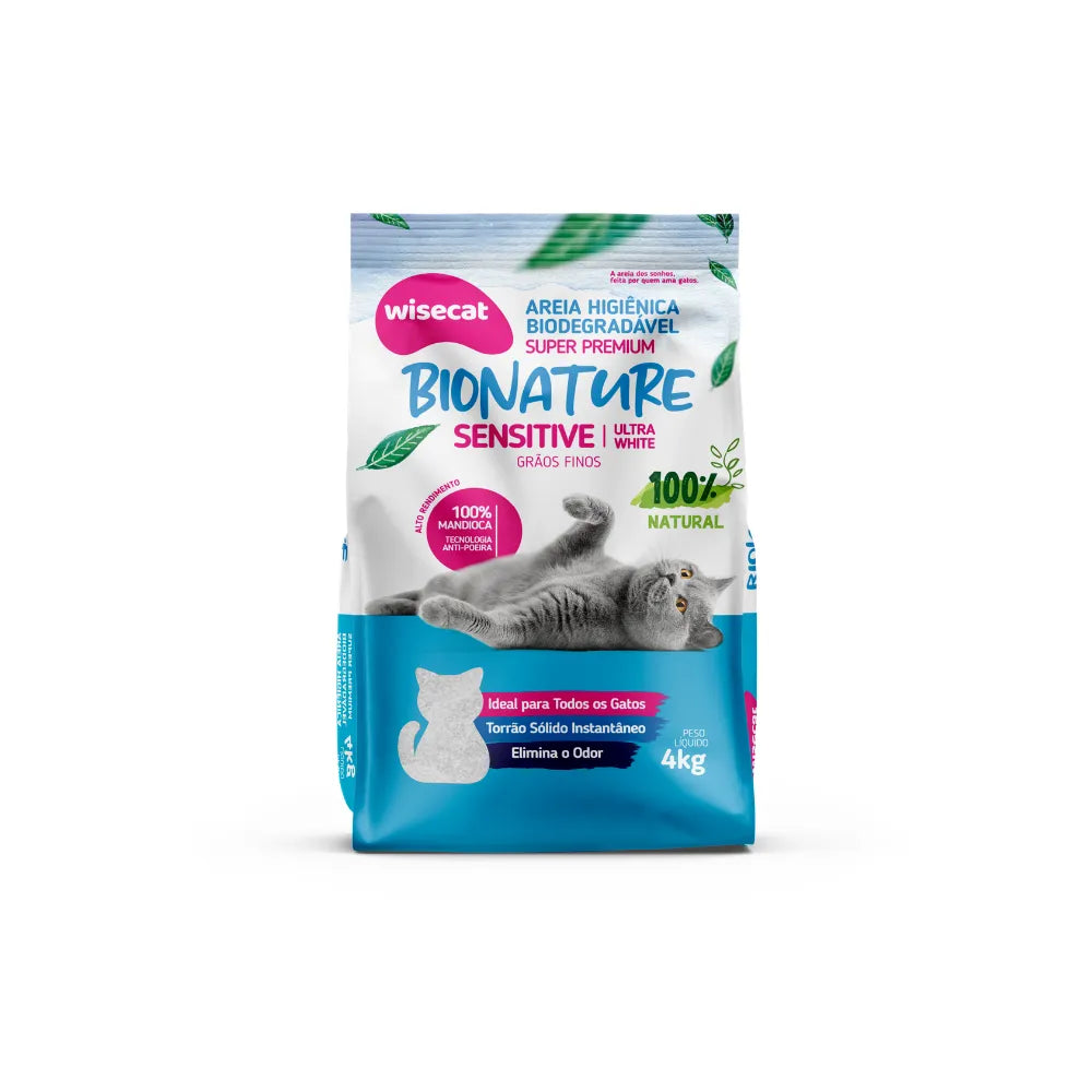 Wisecat Arena Gato Sensitive 4 Kg | Petvet.cl – petvet.cl